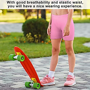 Resinta 6 Pack Dance Shorts Girls Bike Short Breathable and Safety 6 Color