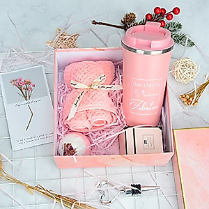 Birthday Gifts for Women, Wine Lover Gift Basket Idea for Mom Sister with Gift Card Towel Candle for Bridal Shower Retirement Unique Friendship Gift Box for 30th 40th