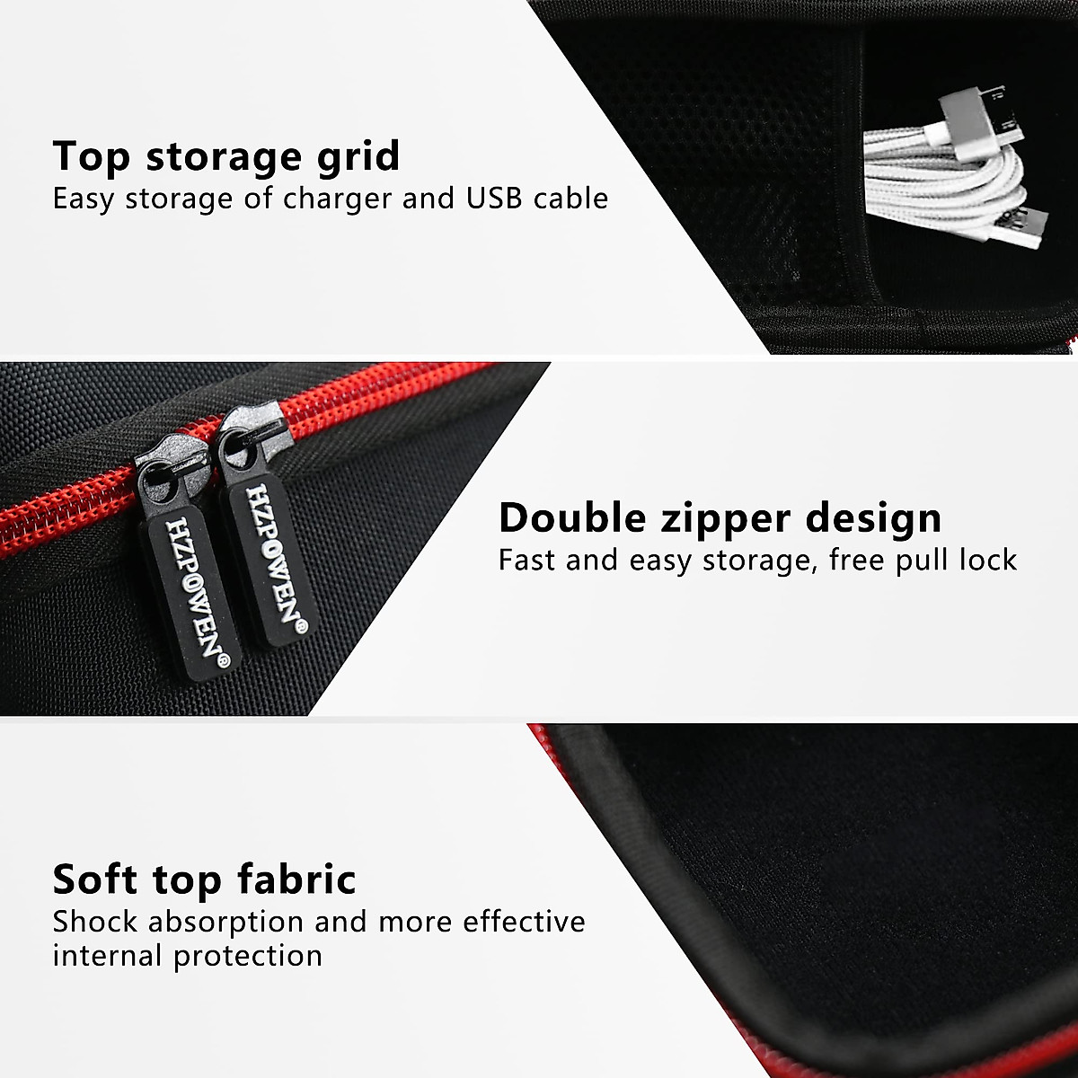 Carrying Case Bag for Marshall Emberton Speaker, Portable Storage Bag Organizer