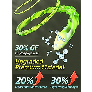 YWTESCH Trimmer String for Ryobi One Plus+ AC80RL3,11 FT/0.080-Inch，Spool Replacement Compatible with Ryobi 18v, 24v, and 40v Cordless Trimmers (9 Pack Trimmer Line & 2 Pack Trimmer Cap)