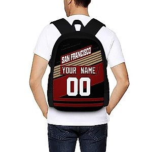 KREDE San Francisco Backpack Personalized Bags for Men Women Gifts