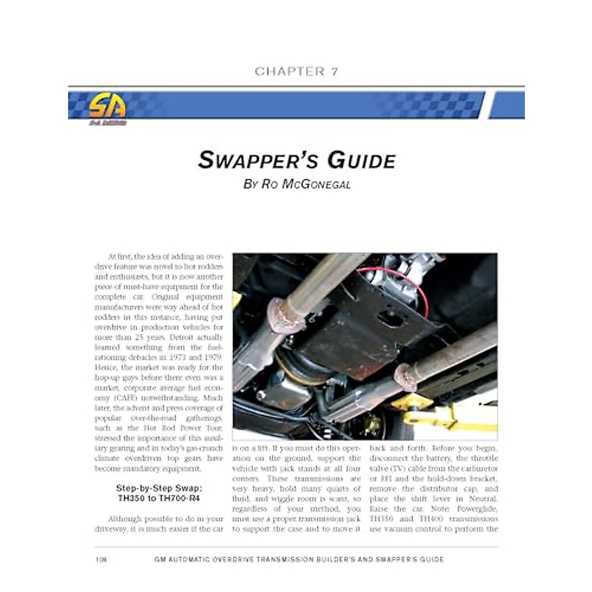 GM Automatic Overdrive Transmission Builder's and Swapper's Guide (Sa Design)