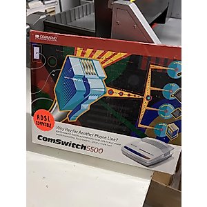 Command Communications Comswitch 5500 3-Port Phone/Fax Modem Line Sharing Device