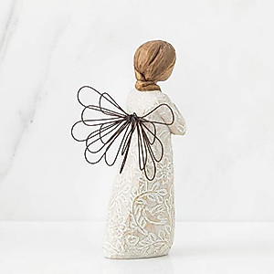 Willow Tree Remembrance Angel (Lighter Skin), Sculpted Hand-Painted Figure