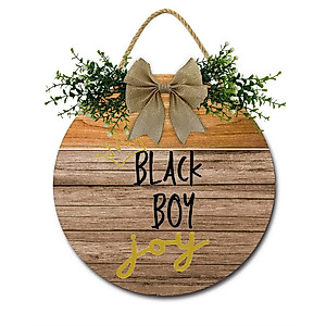 Girl Room Door Sign Girls Bedroom Decor No Boys Allowed Sign For Girls Bedroom Stuff For Teen Girls Kids Baby Door Wall Decorations Round Wood Wreath Black Boy Joy Round Door Hanging Sign 11"