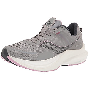 Saucony Womens Running Shoe, Alloy/Quartz, 10 Wide
