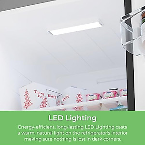 Kenmore 46-51805 Counter-Depth Side Refrigerator/Freezer with Stainless Steel, Water Dispenser, Ice Maker, Quiet and Energy Efficient Inverter Compressor, 36 Inch