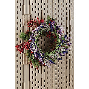 Rubbermaid Shed Accessories Multi-Purpose Hook, Individual, Black, Garage Organization for Bikes/Power Tools/Shovels/Rakes (Pack of 2)