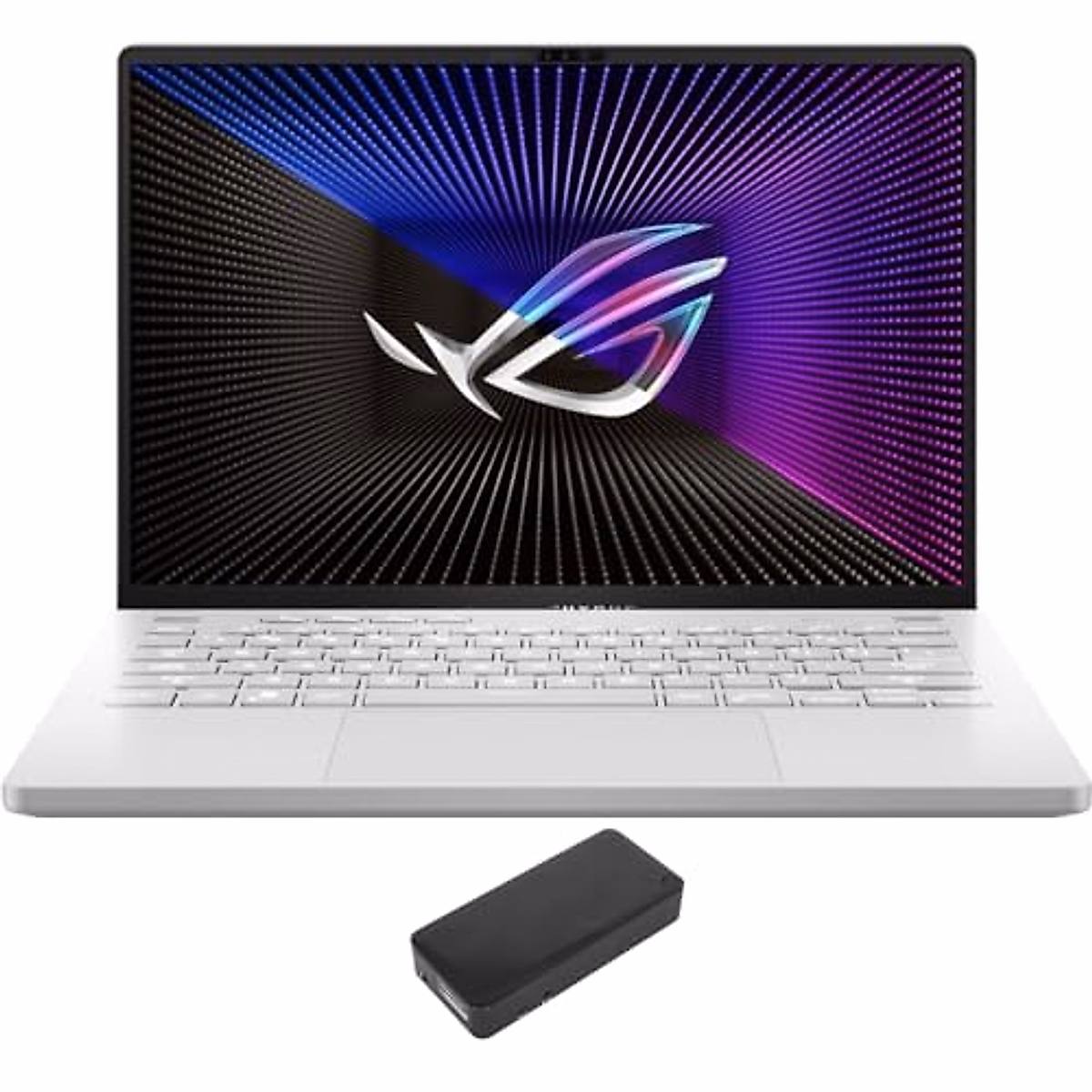 ASUS Zephyrus G14 Gaming & Entertainment Laptop (AMD Ryzen 9 7940HS 8-Core, 32GB DDR5 4800MHz RAM, 2TB PCIe SSD, GeForce RTX 4060, 14.0" 165 Hz Wide QXGA (2560x1600), Win 11 Home) with USB-C Dock