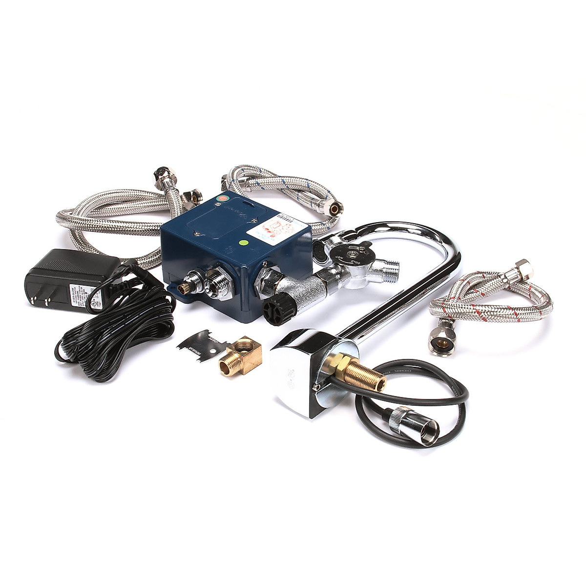 T&S Brass EC-3101 Checkpoint Electronic Faucet Wall Mount Gooseneck Ac/Dc Control Module