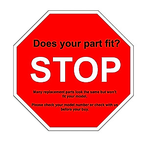 KITCHEN BASICS 101 WB30M1 WB30M2 Replacement Range Stove Top Surface Element Burner Kit for GE and Hotpoint, 4 Pack Includes 2 WB30M1 (6") and 2 WB30M2 (8"), 2912, 340523, 243867, WB30M0001