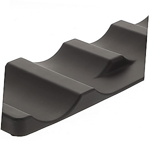 Cabilock Fridge Monkey Mat Refrigerator Organizer Stacks Cans and Bottles for Easy Storage Black