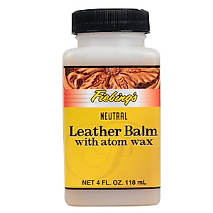 Fiebing's Leather Balm with Atom Wax Neutral, 4 oz