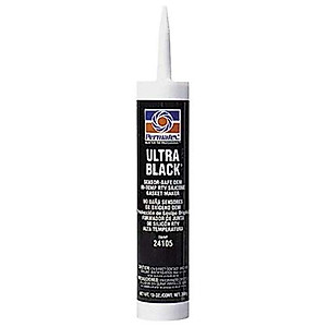 Permatex 24105 Ultra Black Maximum Oil Resistance RTV Silicone Gasket Maker, 13 oz.