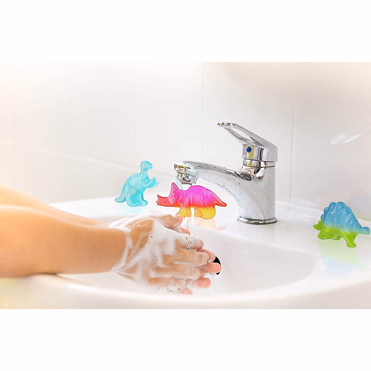 Dino Soap Making Kit For Kids, Dinosaur Science Toys Kits, Easter Gifts For Kids All Ages, DIY Activities Craft Kits - Art Crafts Gift Set For Boys And Girls, Kid Age 3 4 5 6 7 8 12 Year Old Boy