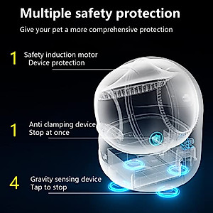 Self- Cleaning Cat Litter Box,Large Automatic Cat Litter Box for Multiple Cats,Suitable for All Kinds of Cat Litter, Odor Removal , App Control, Smart Health Monitor,Support 5g&2.4g WiFi