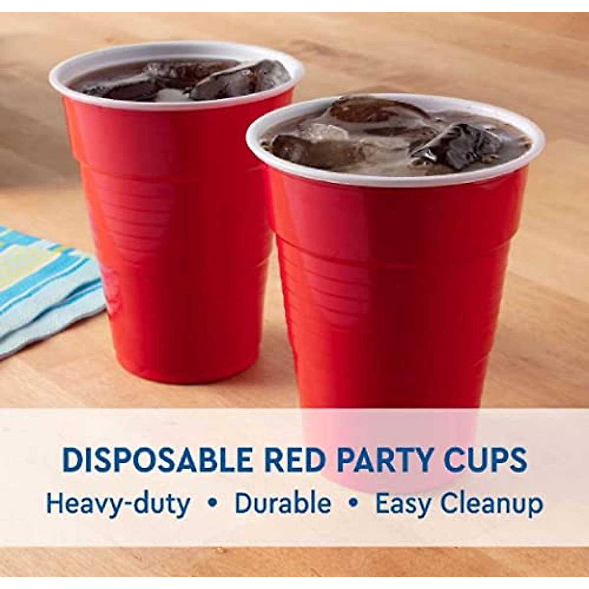 Member's Mark Heavy-Duty Red Cups (18 oz, 240 ct.)