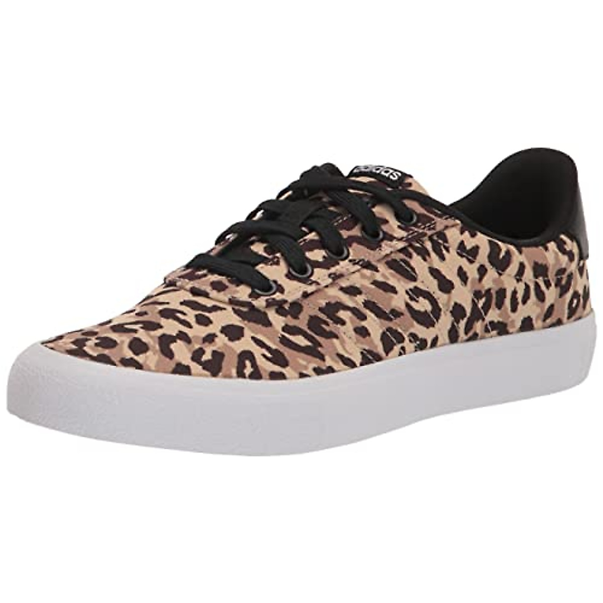 adidas Women's VULCRAID3R Skate Shoe, Hazy Beige/Cardboard/Dark Brown, 10