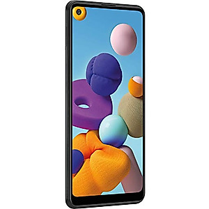 Samsung Galaxy A21 A215U 6.5” Infinity Display 32GB Android Smartphone (Black, New GSM Unlocked)