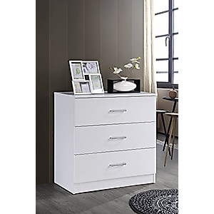 Hodedah 3 Chest of Drawers