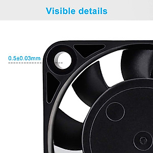 Wathai 40mm x 10mm DC Brushless Fan 12V 3Pin Cooling for 3D Printing, PC Computer Case, CPU Replacement, Graphics Card, Raspberry PI
