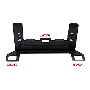 Chelhead Universal CarSeat ISOFIX Latch Interface Bracket, Child Seat Restraint Anchor Mounting Kit ISOFIX Belt Connector for Baby Safety Chair