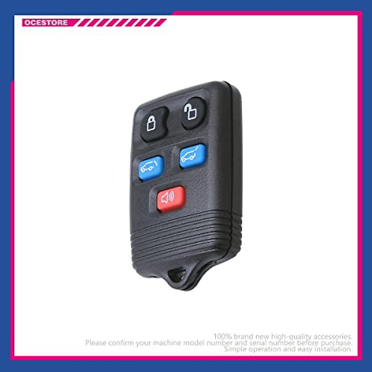 OCESTORE CWTWB1U551 Car Key Fob Keyless Control Entry Remote 5 Button Vehicles Replacement Compatible with Expedition Navigator CWTWB1U551