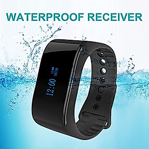 SINGCALL Wireless Calling System, Nurse Call System, 360 Degree Waterproof Pager Watch Receiver, No Screw Pager, Pack of 5 Pagers and 1 Receiver