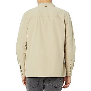 GAP Mens Utility Shirt Jacket KHAKI 030 XXL