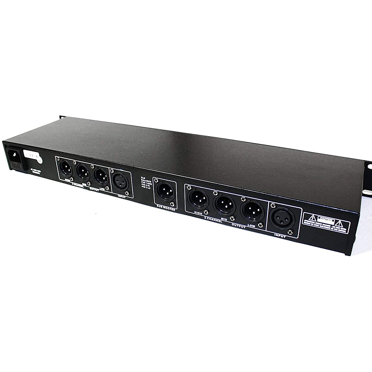 EMB Professional Sound System EBX99 Digital Crossover For Home/DJ Performance/Club/Studio/Stage/Show/Entertainment Frequency Response; 20Hz-25KHz. +0/-1dB