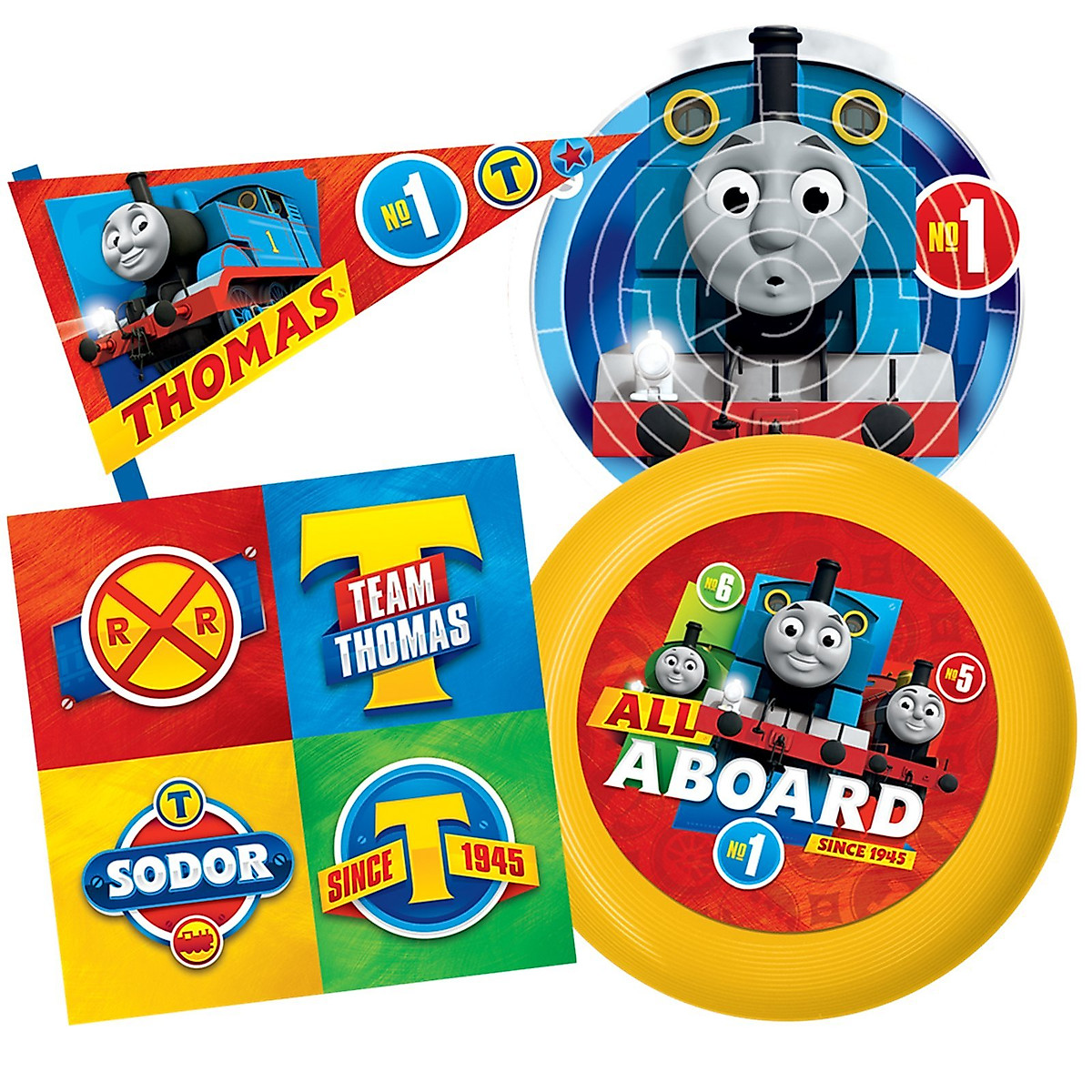 amscan 398329 "Thomas All Aboard Mega Mix Value Pack, Multicolor