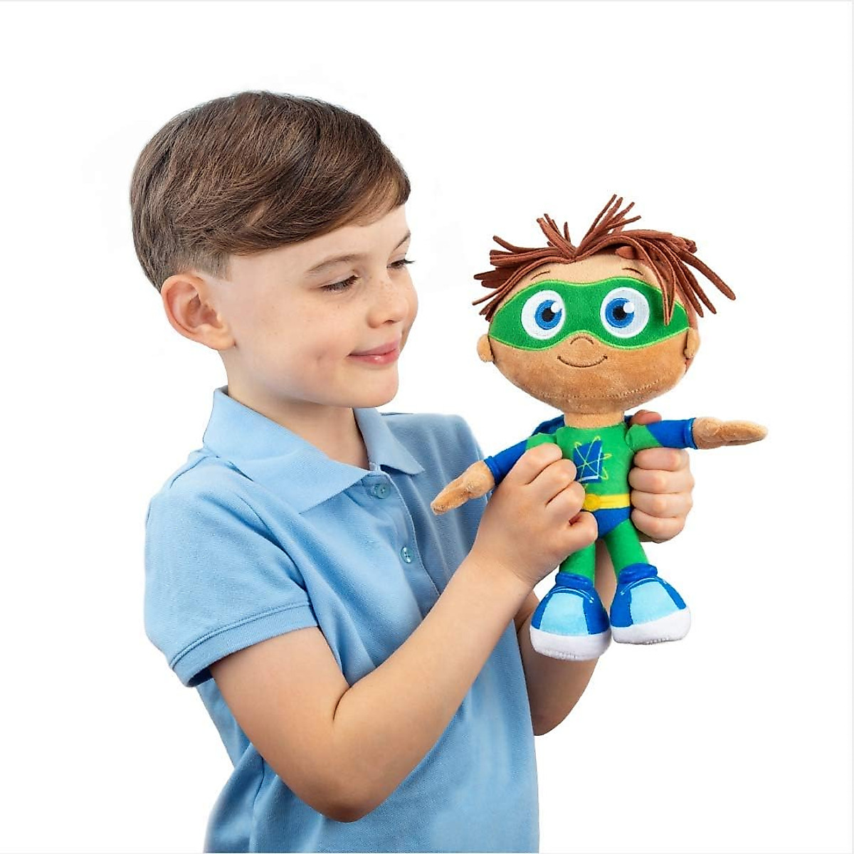 Mighty Mojo Super Why Plush - Super Why Whyatt 10 Inch Plush Toy Doll - Officially Licensed PBS Educational Toy for Children