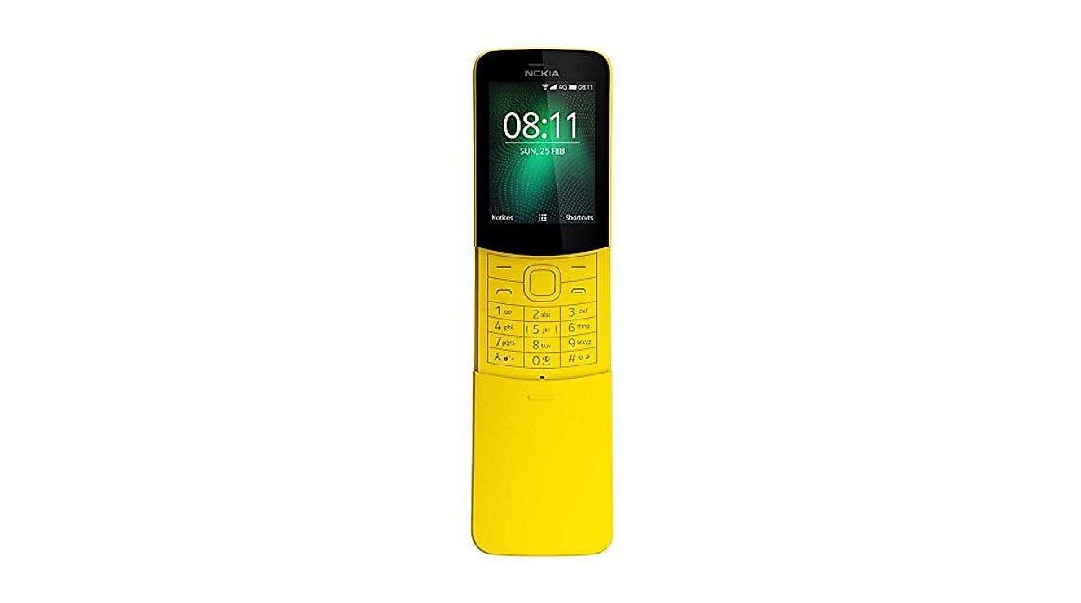 Nokia 8110 4G Feature Phone - Unlocked International Yellow