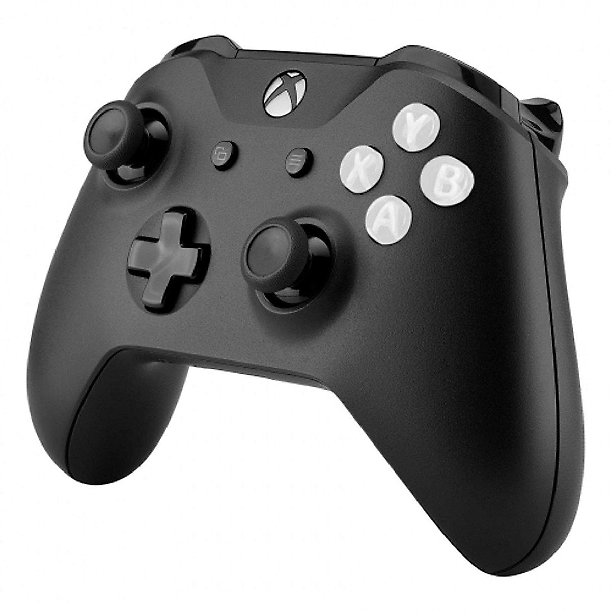 Bullet Buttons ABXY Mod Kit Joystick for Xbox One Xbox One Slim Elite Controller (White)