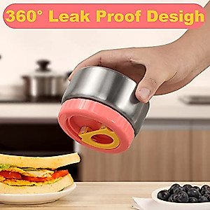 AOHEA 8oz Kids Thermos for Hot Food 304 Stainless Steel Insulated Food Jar for Cold Food