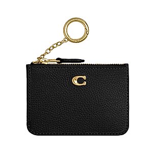 Coach Mini Id Skinny, Black
