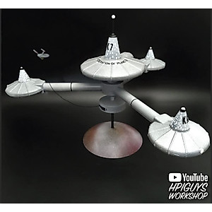 AMT Star Trek K-7 Space Station 1:7600 Scale Model Kit