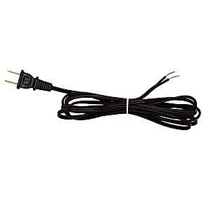 Creative Hobbies ML93HK Black Finish Make-A-Lamp Kit with All Parts Needed and Instructions for DIY Lamp Design or Repair