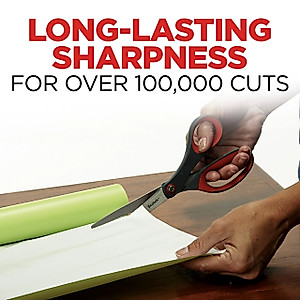 Scotch 8 Inch Precision Bent Scissors, Great for Everyday Use (1448B)