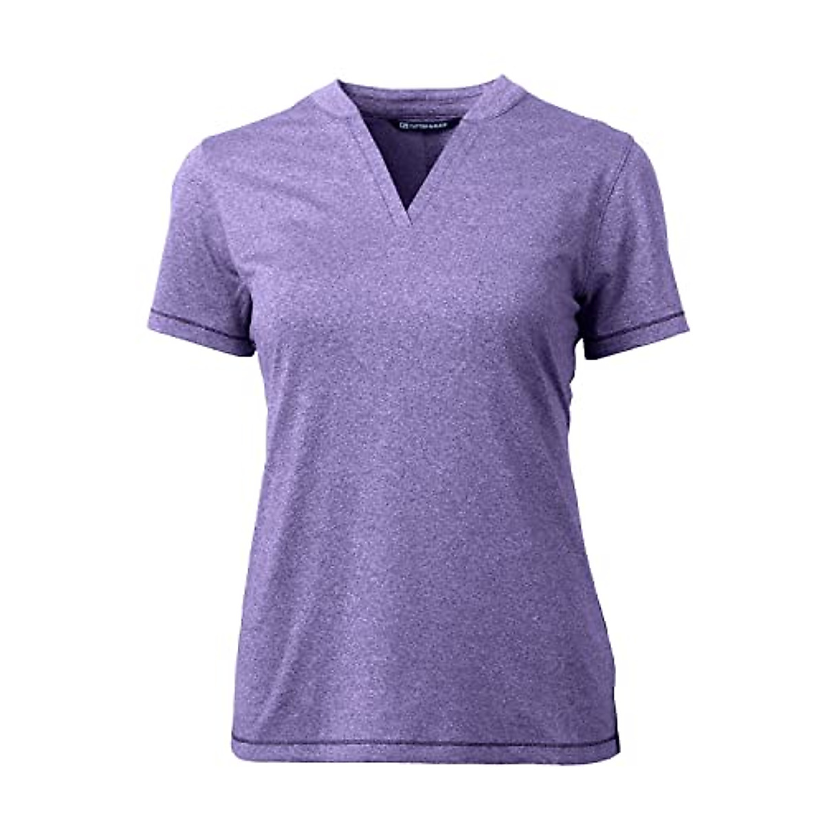 Cutter & Buck Forge Stretch Womens Blade Top, College Purple Heather, XXXL