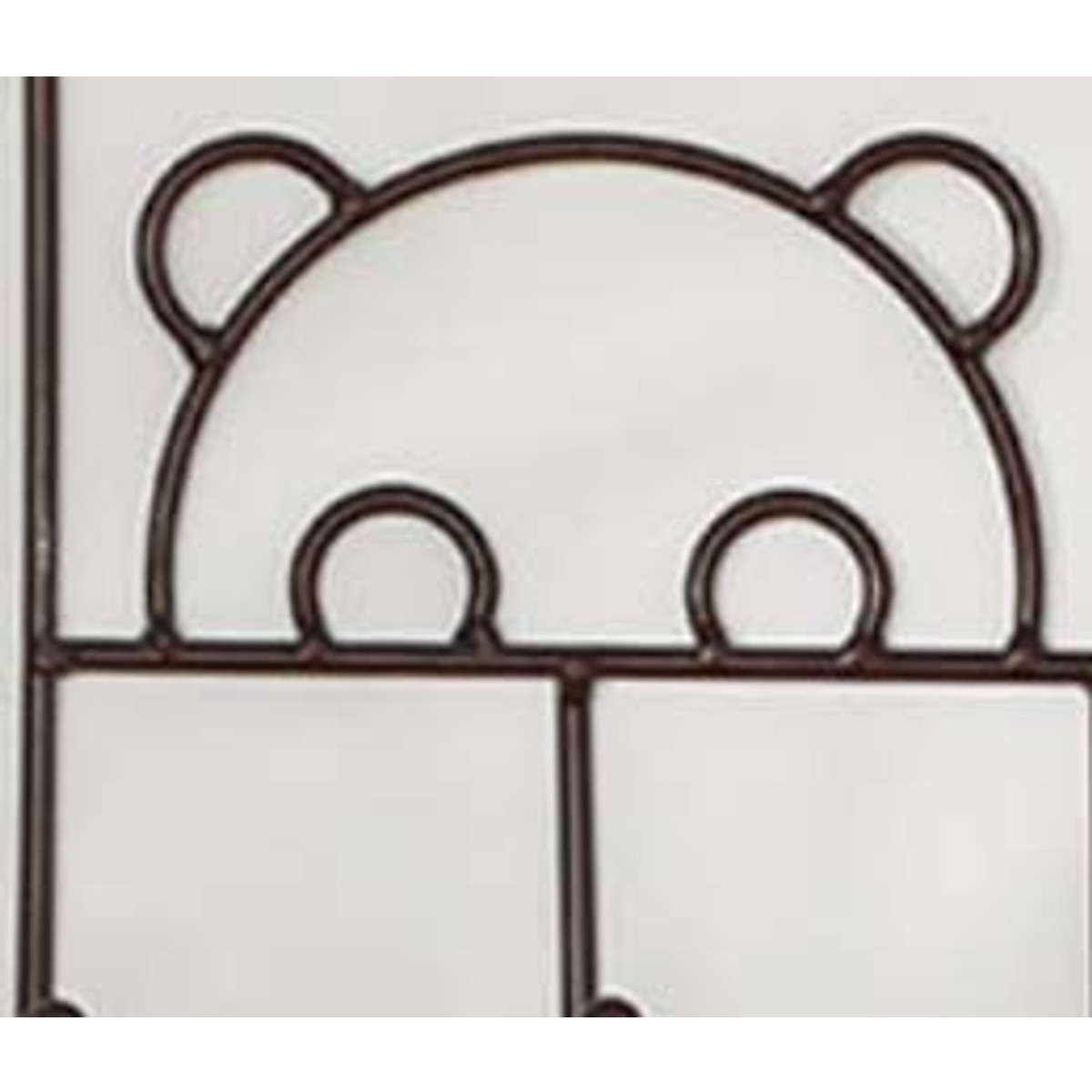 SHIMAJEE Animal Hanger Rack ( Set of 2 ) Over The Door Hanger Rack, Decorative Metal Door Hanger Holder for Coats, Clothes, Hats (Black)