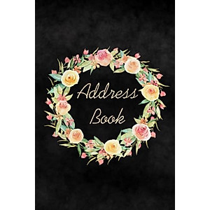 Address Book: Mini Address Logbook : Address Book For Women Purse Size : Address Book Pocket Size : Paper Blank Address Book Mini : Alphabetical A-Z : 4"x6" Mini Size