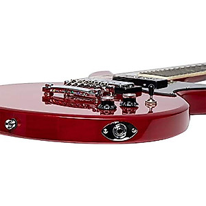 Stagg 6 String Solid-Body Electric Guitar, Right, Full (SVY DC TCH)