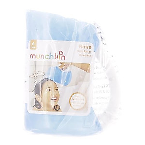 Munchkin Soft Rim Shampoo Rinser with Easy-Grip Handle, Blue
