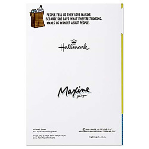 Hallmark Shoebox Maxine All Occasions Card Assortment (6 Cards with Envelopes), Model:1599RZG1001