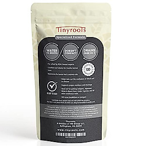 Tinyroots Conifer Bonsai Soil Blend – 2.25 Quarts - Formulated and Pre-Mixed for Junipers, Japanese Black Pines, White Pines, Cedar, Cypress and All Other Conifers