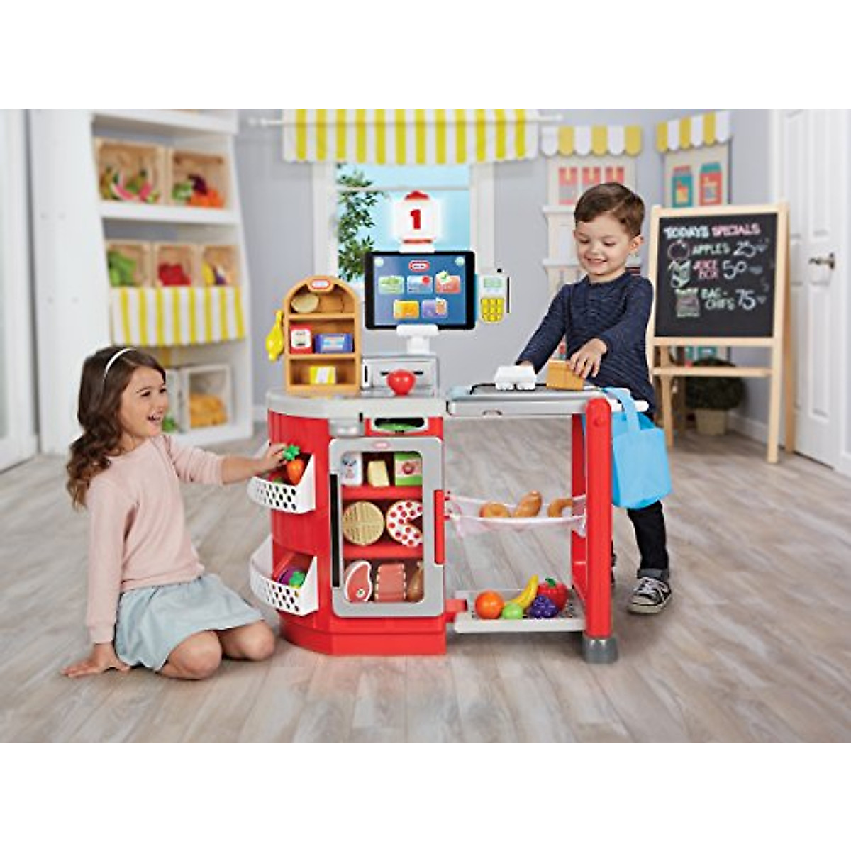 Little Tikes Shop 'N Learn Smart Checkout, 31.75 L x 13.75 W x 40.00 H Inches