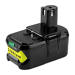 Powilling 6000mAh Ryobi 18V Lithium Battery Replacement for Ryobi 18-Volt 18L50 ONE+ P104 P105 P102 P103 P107 P108 P109 Tool