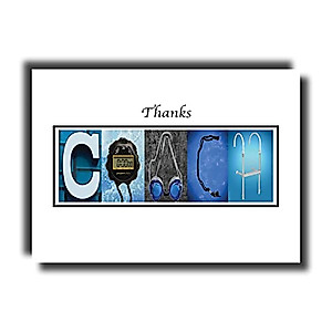 Thank you Swim Coaches Gift, Swim Team Gifts, Players can SIGN the white area of the 8x10 OR 11x14 photo print