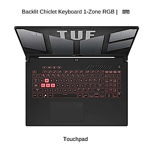 HIDevolution ASUS TUF Gaming A17 FA707XU 17.3" FHD 144Hz, 4.0 GHz Ryzen 9 7940HS, RTX 4050, 64 GB DDR5 RAM, 2 TB PCIe SSD, Windows 11 Home